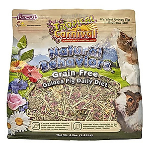 Tropical Carnival F.M. Brown's Tropical Canival Natural Behaviors Grain-Free Guinea Pig Daily Diet - 4lb
