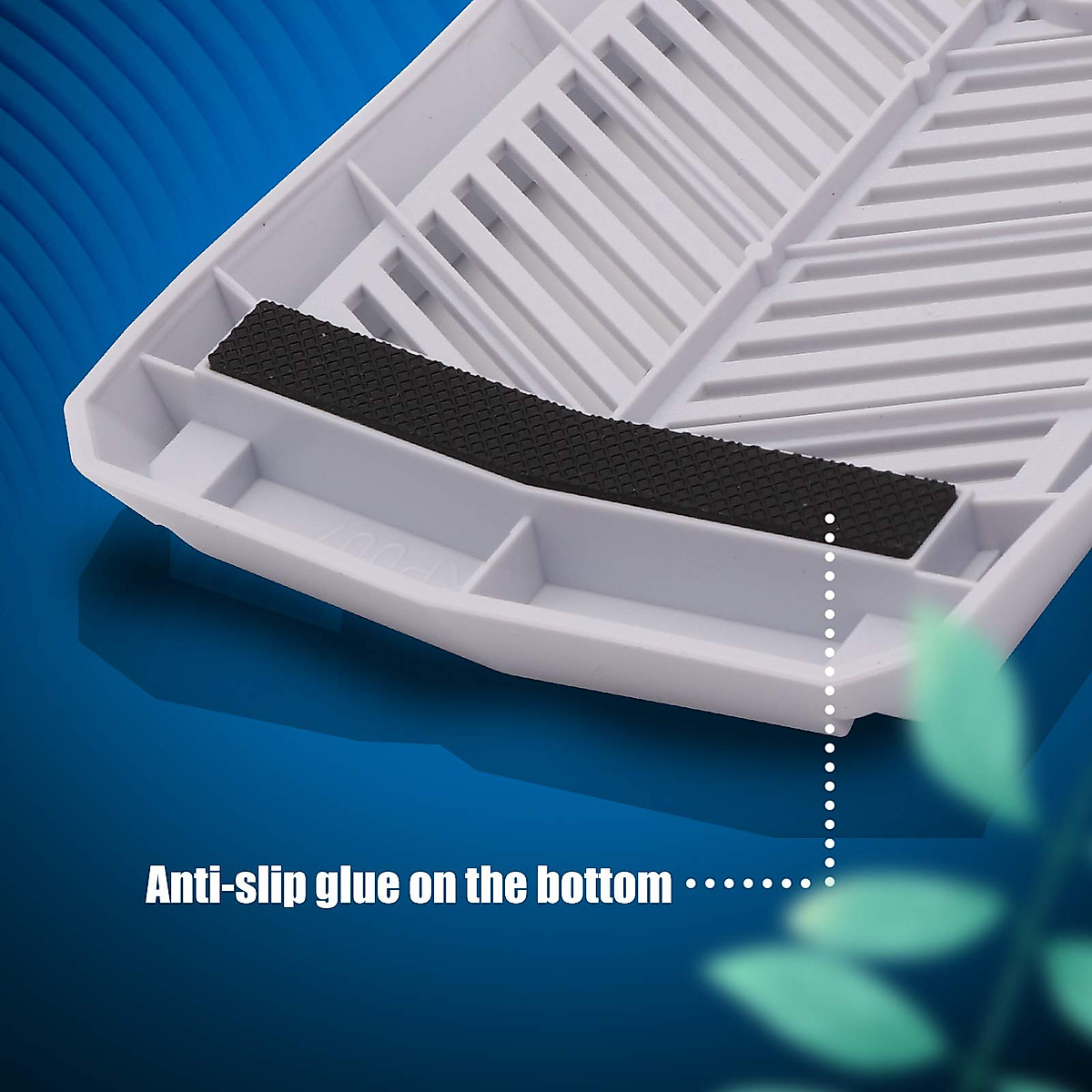 HEATFUN PS5 Digital Stand Vertical, PS5 Vertical Stand Digital Edition Built-in Cooling Vents and Non-Slip Feet - White