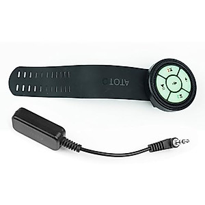 ATOTO AC-44F5 Watchband Style Wireless Remote Control with Luminous Buttons, Plug & Play - Only for ATOTO Car Stereos (SA102, A6Y, A6 KL, F7 & S8), Not Compatible with ATOTO A6 PF/ S8 Lite/S8 MS