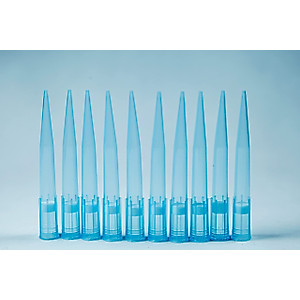 TYQILIN Sterile 1000ul Filtering Pipette Tips - Universal Filter Pipette Tips - Racked,RNase/DNase Free & Pyrogen Safe, Clear, 100 Tips/Rack Pk x 10 Racks（1000 Tips）