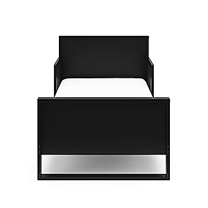STORKCRAFT Slumber Toddler Bed, Black