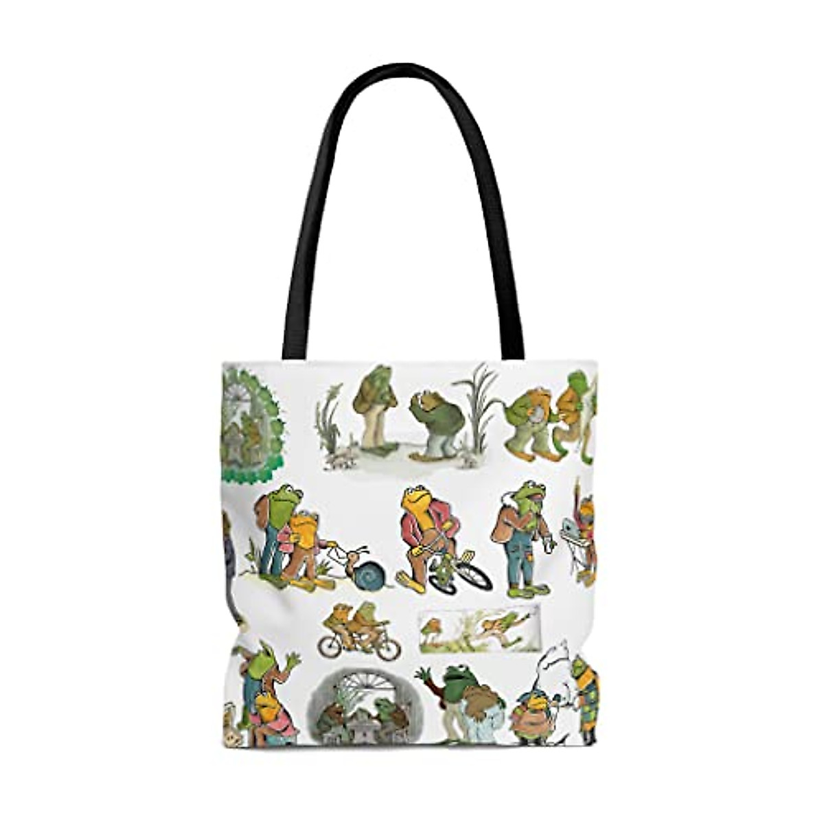 Fr? Aesthetic and Toad Tote Bag for Women and Men Beach Bag Shopping Bags School Shoulder Bag Reusable Grocery Bags