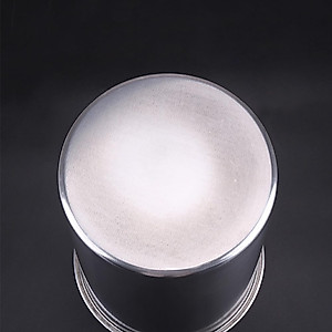 Wine Cooler Bucket Stainless Steel Wine Cooler Wine Bottle Chiller Ice Bucket(2.5L/Silver)