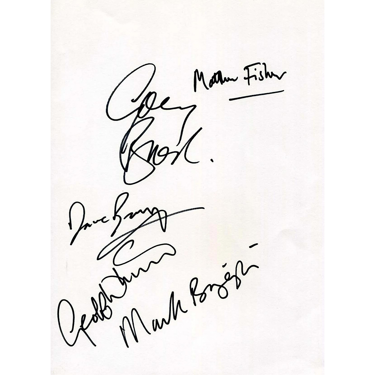 Procol Harum ROCK BAND autographs, signed photo & card