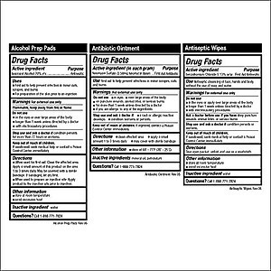 Be Smart Get Prepared 85 Piece First Aid Kit: Clean, Treat, Protect Minor Cuts, Scrapes. Home, Office, Car, School, Business, Travel, Emergency, Survival, Hunting, Outdoor, Camping & Sports, FSA HSA