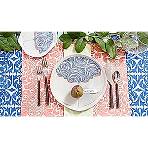 Hen House Linens Gracious Persimmon 14 x 20 Place Mat
