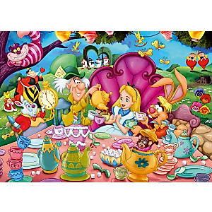 Ravensburger Alice in Wonderland Jigsaw Puzzle - 1000 Pieces | Engaging Artwork Ideal for Ages 12+ | FSC-Certified