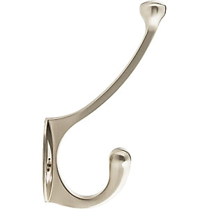 Top Knobs TK1064BLK Top Knobs TK1064 Hooks Double Robe Hook