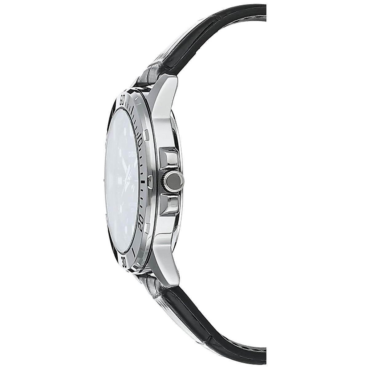 Casio MTP-VD01L-1EV Men's Enticer Stainless Steel Black Dial Casual Analog Sporty Watch