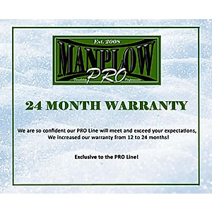Manplow PRO42 PRO Snow Pusher, 42"
