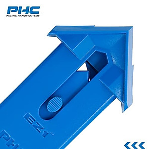 Pacific Handy Cutter EZ1 Ambidextrous Spring Back Safety Cutter, Self-Retracting Box Cutter