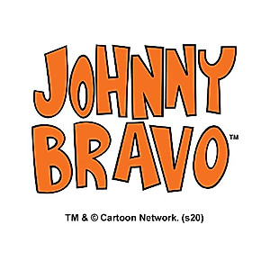Logovision Johnny Bravo Hey Mama Stainless Steel Tumbler 20 oz Coffee Travel Mug/Cup, Vacuum Insulated & Double Wall with Leakproof Sliding Lid | Great for Hot Drinks and Cold Beverages