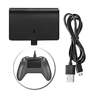 2 Xbox One Controller Rechargeable Battery Packs w/ USB Charging Cable, Play & Charge Kit