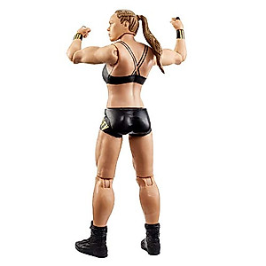 WWE Rounda Rousey Action Figure in 6-inch Scale with Articulation & Ring Gear Series #101
