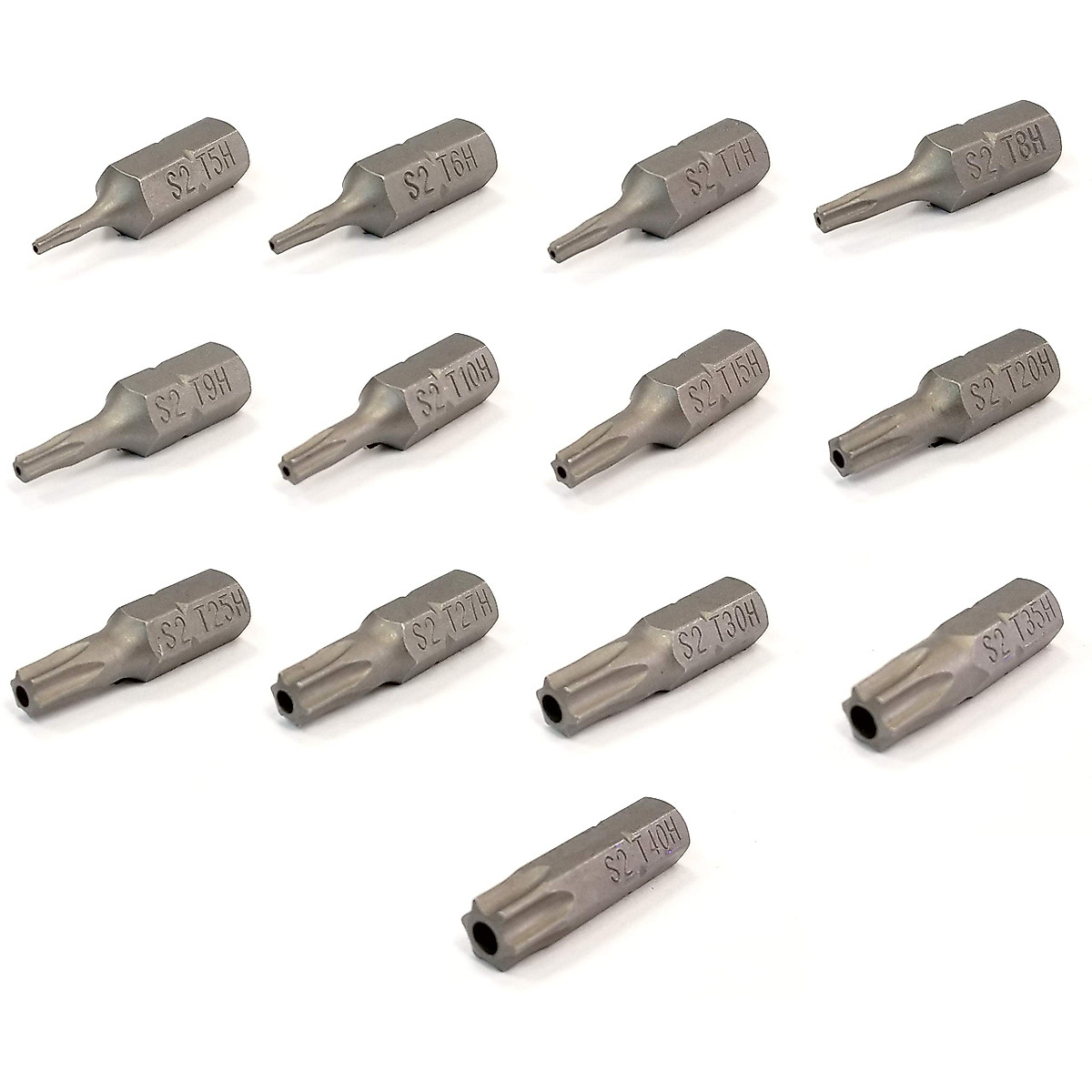 VETCO Security Torx Bit Sets T-5 - T40 (13-Piece)