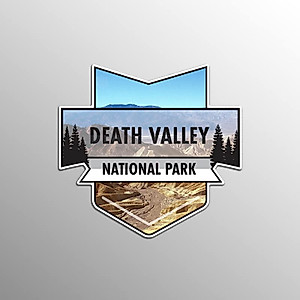 Death Valley National Park Magnet | 4.7-Inch by 4.5-Inch | 2-Pack | 30 MIL Heavy Duty Magnetic Material | MPD926