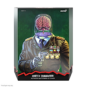 Super7 ULTIMATES! The Worst Cortex Commander - 7" The Worst Action Figure with Accessories Collectibles and Retro Toys