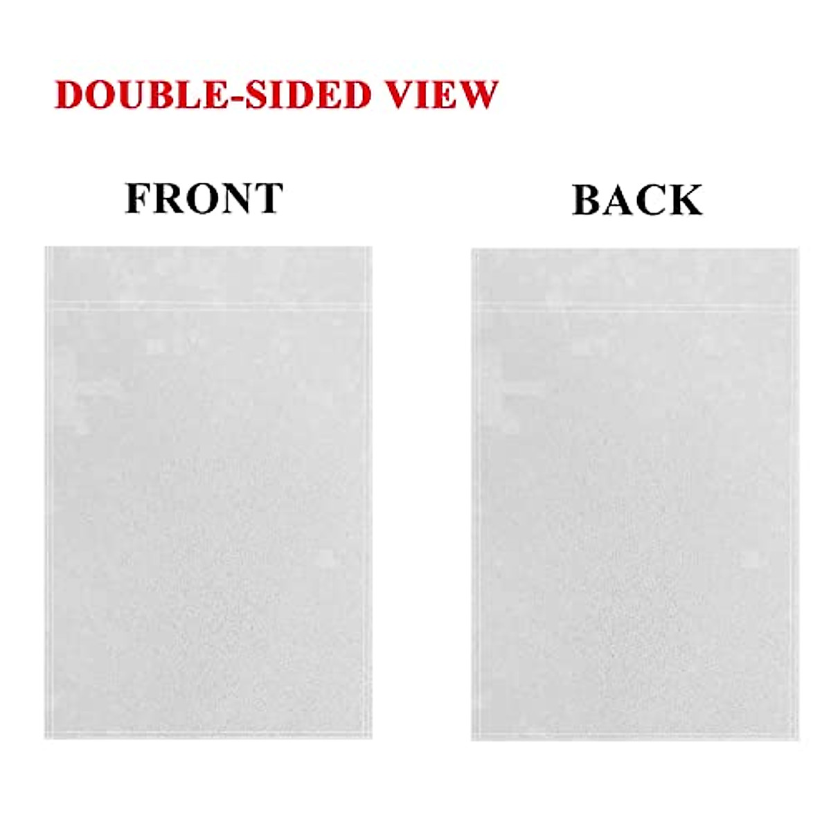 BULLETSHAKER Blank Garden Flag for Vinyl - Sublimation Flags Blank Polyester 3-Layer Weave Strands - DIY Plain Garden Flag 10Pcs 12 x 18 inches (30x45CM)