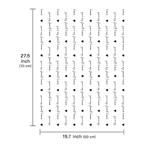 WRAPAHOLIC Valentine's Day Wrapping Paper Sheet - 6 Sheets You're My Favourite Human Design Folded Flat for Wedding, Anniversary, Birthday, Party - 19.7 Inch X 27.5 Inch Per Sheet