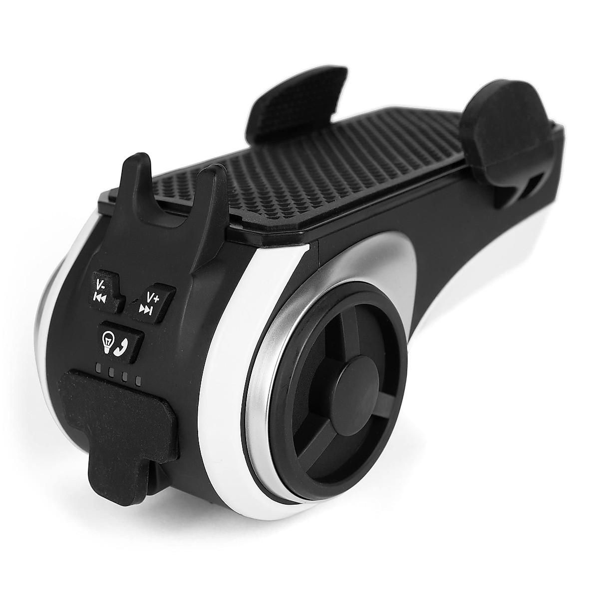 Ecoxgear EcoBike All-in-One Bike Bluetooth Speaker, IPX5, Portable Wireless Waterproof Bicycle Speakers, Dustproof, Shockproof Design, Powerbank, Double LED Bike Lights, Built-in Bicycle Bell