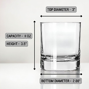 Monogrammed Whiskey Glass