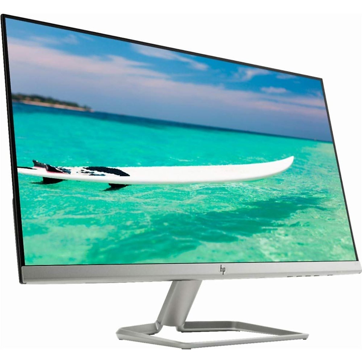 HP 27" Widescreen IPS LED Full HD (1920x1080) Monitor, 5ms Response Time, 10,000,000:1 Contrast Ratio, FreeSync, 2X HDMI and 1x VGA Input, 178░ View Angle, 75Hz Refresh Rate, Natural Silver
