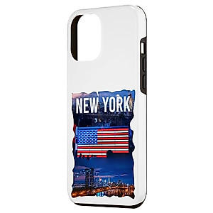 iPhone 14 Pro Max New York City Scape Patriotic New Yorkers NYC Resident Gift Case