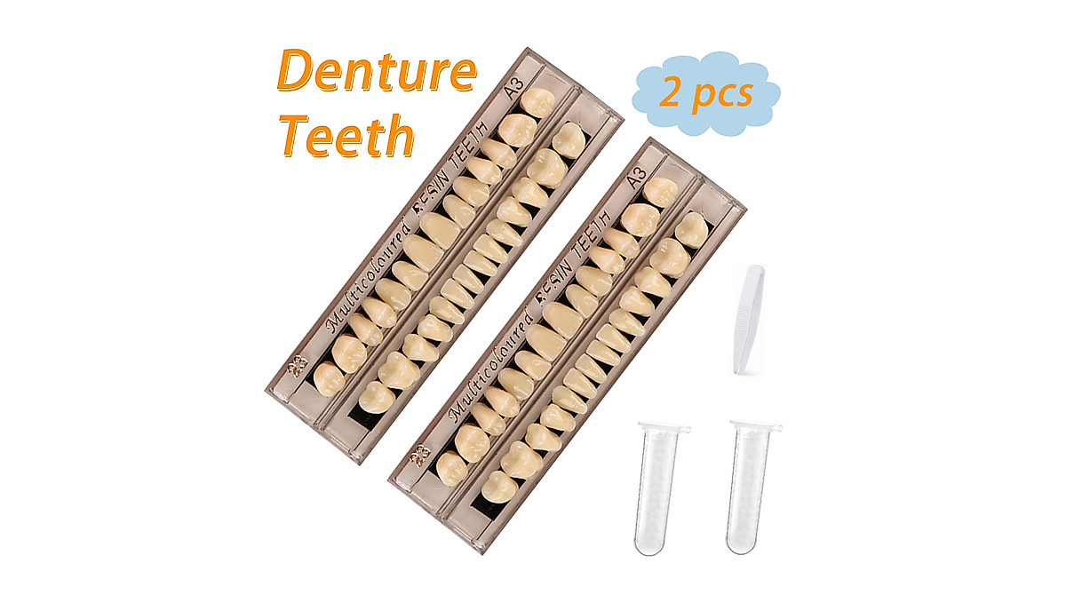 Buy 56 Pcs Dental Acrylic Denture Teeth Set