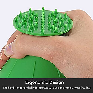 SGQCAR Magical Car Ice Scraper,Round Windshield Ice Scraper with Funnel,Round Snow Scraper for Car,Car Snow Removal Shovel Tool as Gift for Christmas 4Color…