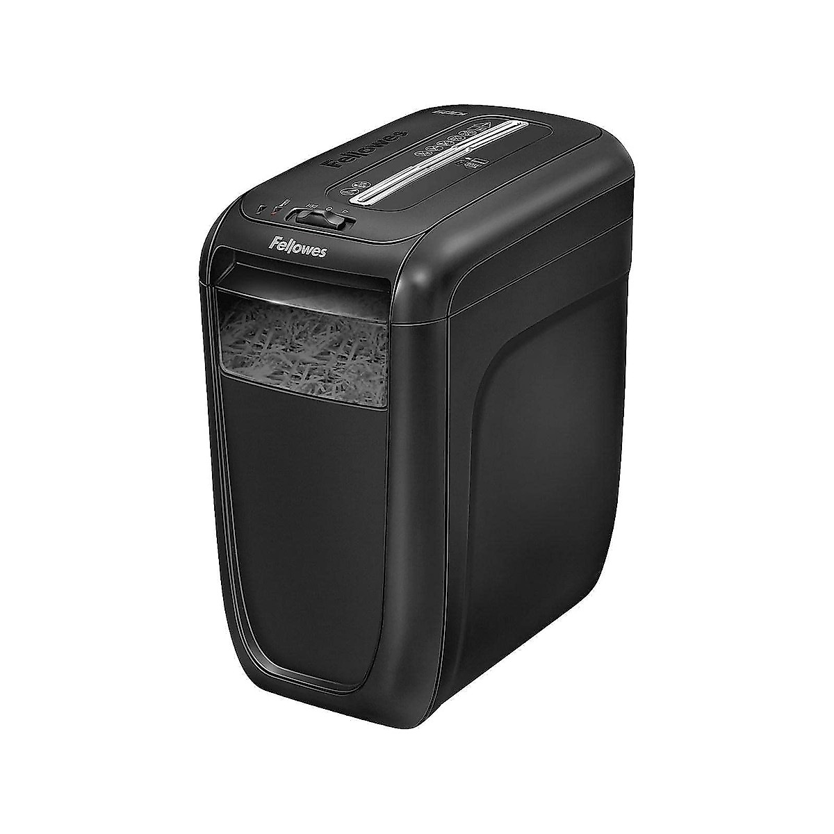 Fellowes 4606001 Cross-Cut Shredder, 10Sht Cap, 9-1/4-Inch x14-5/8-Inch x16-Inch , Black