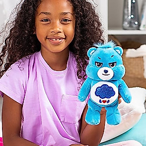 Care Bears 9" Bean Plush (Glitter Belly) - Grumpy Bear - Soft Huggable Material!, 4-104 years