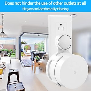 Google WiFi Wall Mount 3 Pack, WiFi Accessories for Google WiFi 1st Generation System and Google WiFi Router Without Messy Wires or Screws (White(3 Pack))