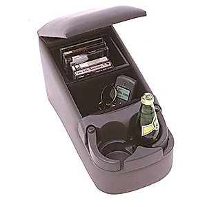 Rampage Universal Truck Bench Seat Console | Charcoal Color | 39223