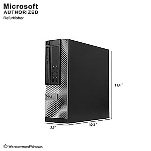 Dell Optiplex 9020 SFF High Performance Desktop Computer, Intel Core i7-4790 up to 4.0GHz, 16GB RAM, 960GB SSD, Windows 10 Pro, USB WiFi Adapter, (Renewed)