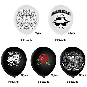 Wood Homing Cholo Party Balloons for Boys, Early 2000s Party Balloons for Teens, Cholo Old School Party Decoration, 12 IN Latex Black Balloon, Happy Birthday Party Balloons, Cholo Theme Party Supplies