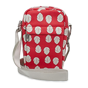 Disney Bag, Crossbody, Lilo and Stitch, Bounding Dress Leaves, Vegan Leather