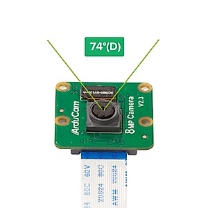 Arducam for Raspberry Pi Camera Module V2-8 Megapixel,1080p (RPI-CAM-V2 + 5.9"/150mm Flex Cable + Pi Zero Cable)