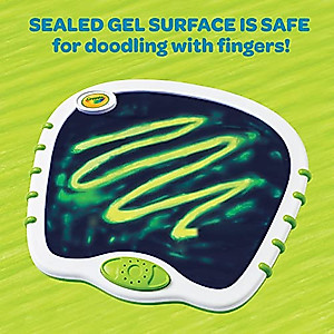 Crayola Toddler Touch Lights, Musical Doodle Board, Sensory Toys for Toddlers, Gifts for Kids Ages 2+