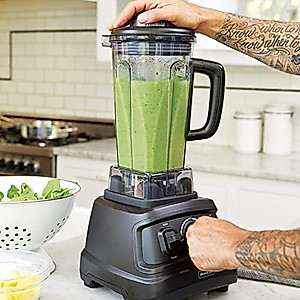 Professional Blender for Kitchen - 9-Speed Blender for Shakes and Smoothies, Nut Butters, Soups, Dips, Hummus, Milks - Versatile Kitchen Appliance with 2 HP Motor - 64oz BPA-Free Tritan Blender Carafe