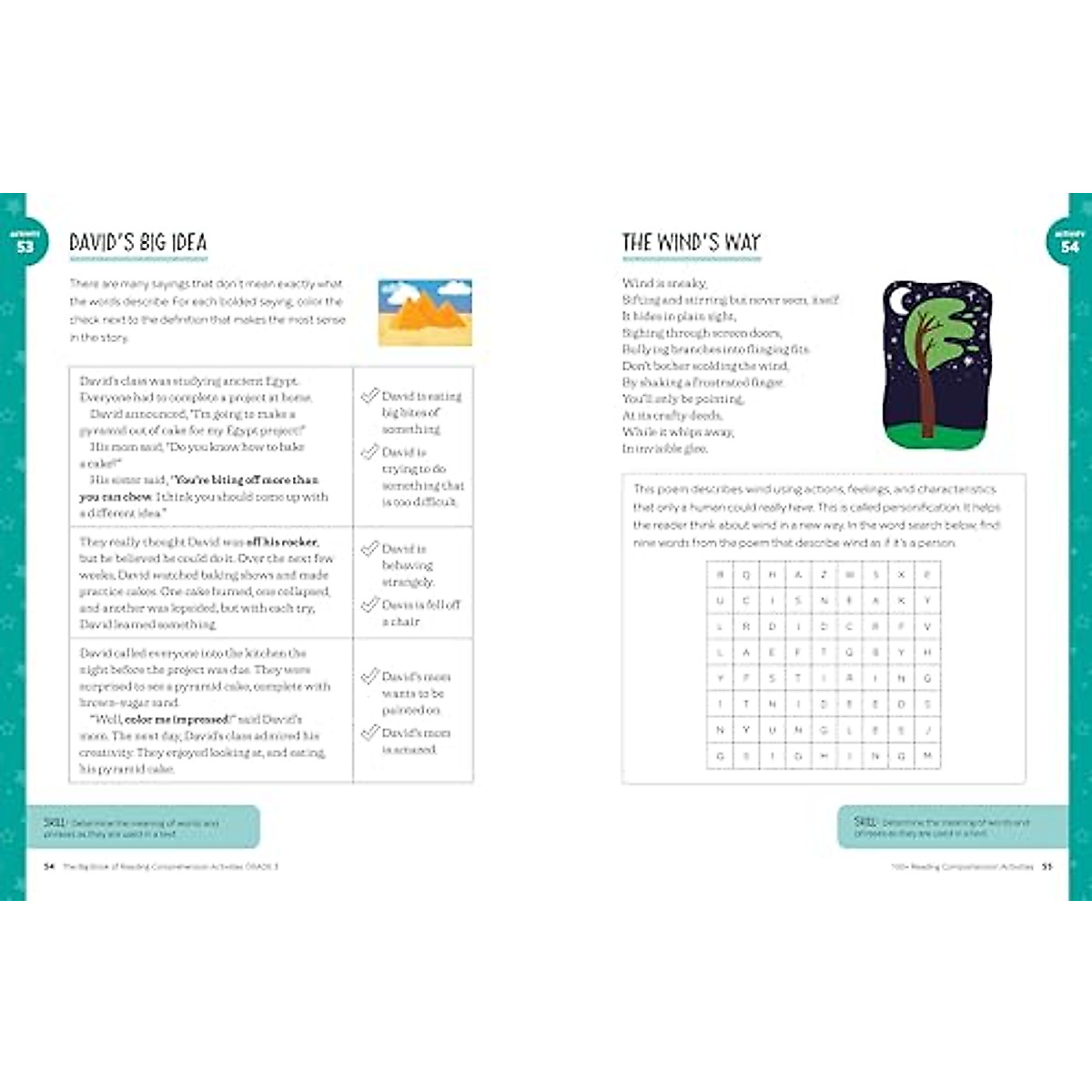 The Big Book of Reading Comprehension Activities, Grade 3: 100+ Activities for After-School and Summer Reading Fun