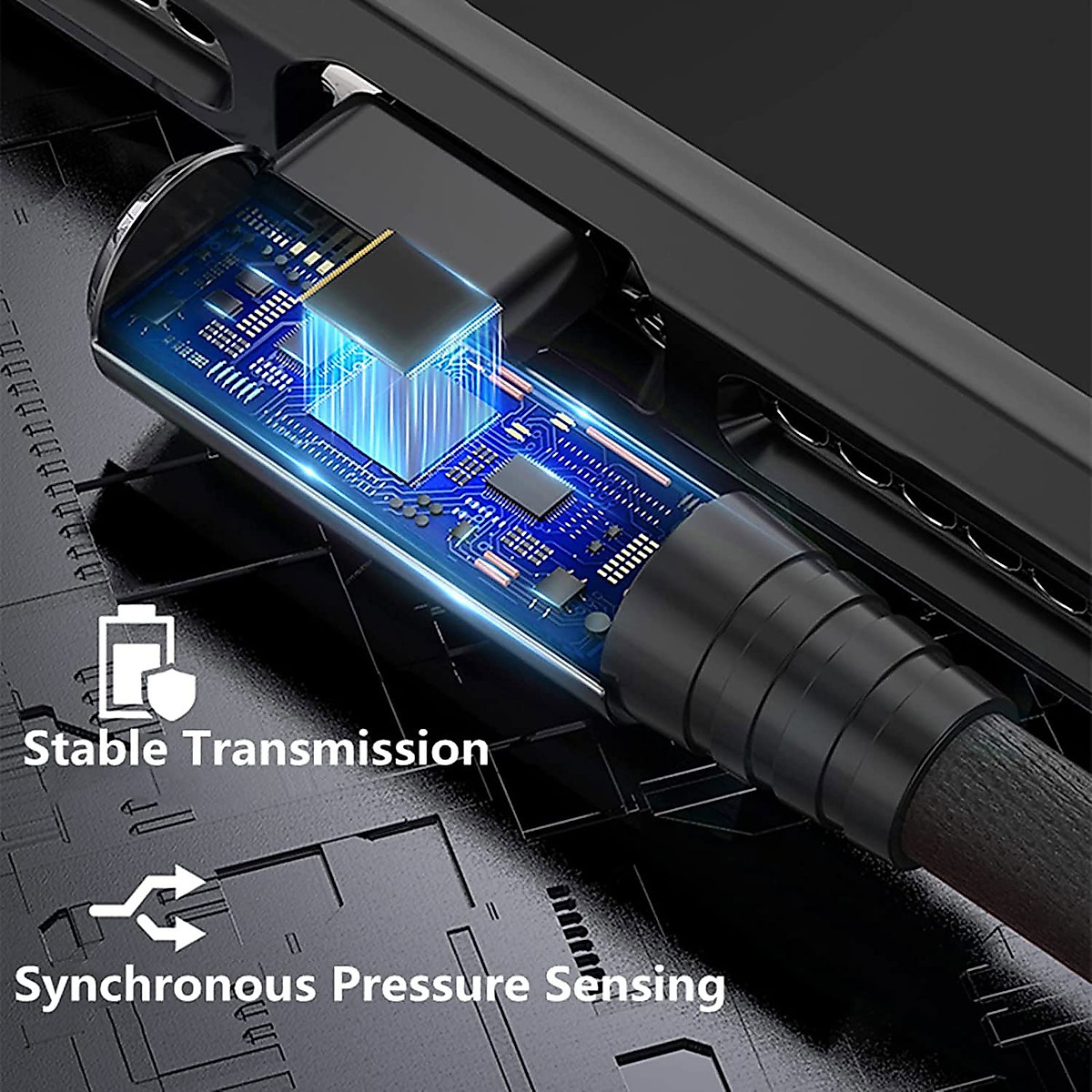 Arzweyk Data Sync Charging Power Cord Cable Replacement for Wacom Intuos Pro PTH450 PTH650 PTH451 PTH651 PTH851 Intuos5 PTK450 PTK650 PTK850 Intuos4 PTK440 PTK640 PTK840 PTK1240 Bamboo CTE450(6.5ft)