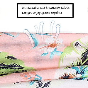 Xtrend 6 Pcs Women's Headbands Twisted Cross Elastic Headbands Yoga Workout Headbands Non-Slip Sweat Soft Headbands Solid Color Simple Versatile Hair Accessory Headbands