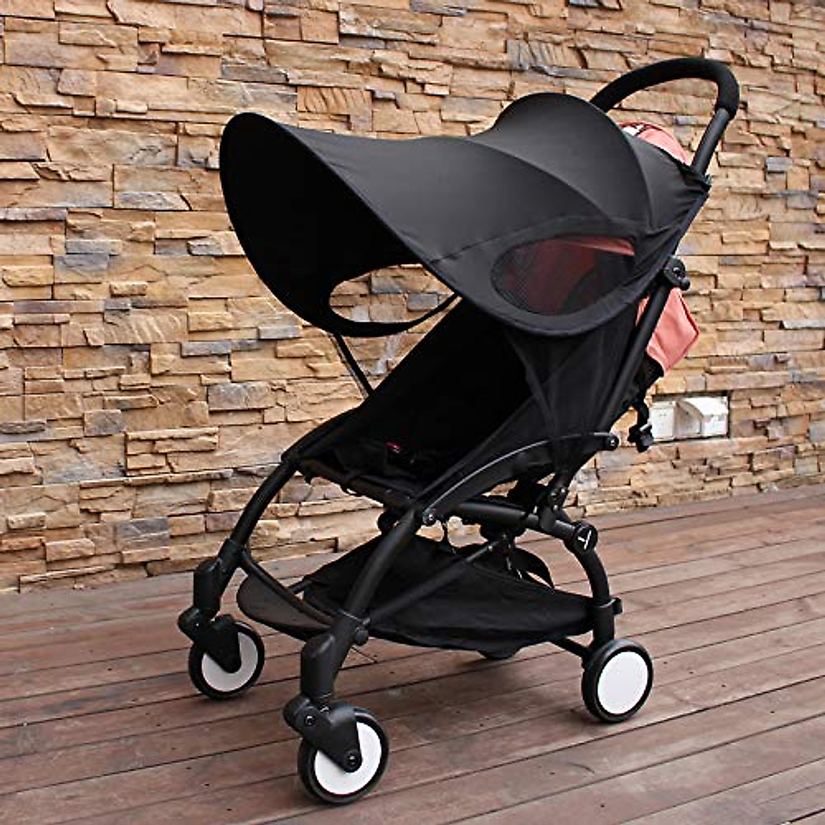 ROMIRUS Stroller Cover Sunshade Canopy Summer Rayshade Compatible for Babyzen YOYO/YOYO+/ YOYO2 Stroller