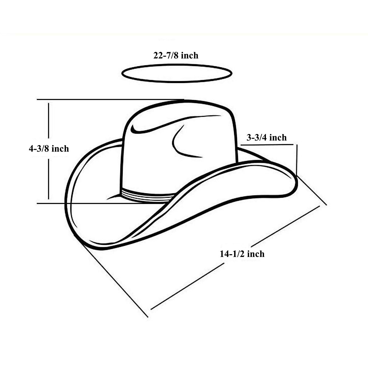 THE CELL Straw Cowboy Hat (Crystal Heart_Dk Brown)