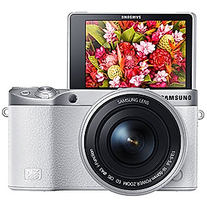 Samsung Electronics EV-NX500ZBMHUS NX500 28 MP Wireless Smart Compact System Camera with Included Kit Lens