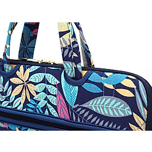 kayond Forest Series Bule Patten Waterproof Laptop Shoulder Messenger Bag Case Sleeve for 12 Inch 13.3 Inch Laptop