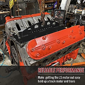 Bzsunway Heavy Duty LS Engine Lift Plate for LS LSX LS1 LS2 LS3 LQ4 6.0 6.2 5.3 4.8 Gen III