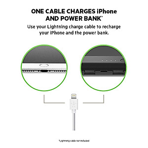 Belkin Boost Charge Power Bank 10K with Lightning Connector.