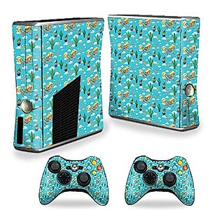 MightySkins Skin Compatible with Xbox 360 S Console - Horse Ranch | Protective, Durable, and Unique Vinyl Decal wrap Cover | Easy to Apply, Remove, and Change Styles | Made in The USA