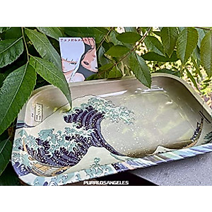 PURR Great Wave Rolling Tray 7"x11" Large